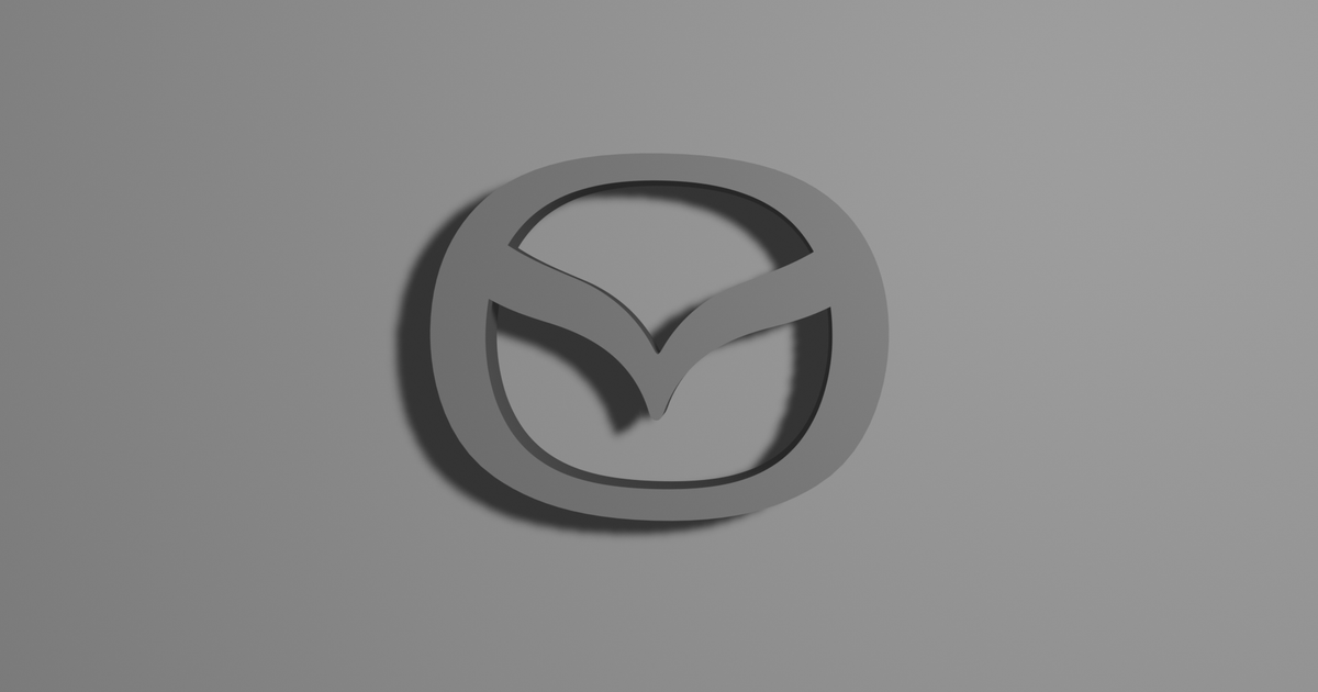 Mazda logo by tubi | Download free STL model | Printables.com