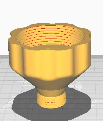 Intex Garden Hose Backwash Adapter by drewadc | Download free STL model ...