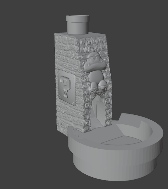 Dice tower mario by Wexik | Download free STL model | Printables.com