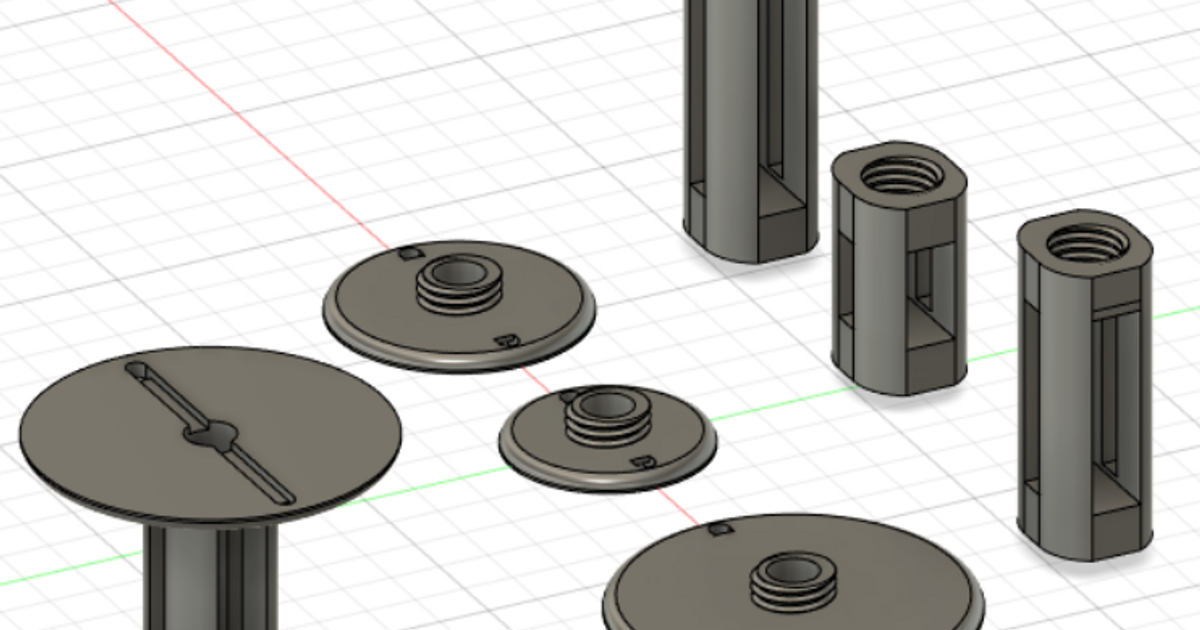 Modular Spool by Sdewe | Download free STL model | Printables.com