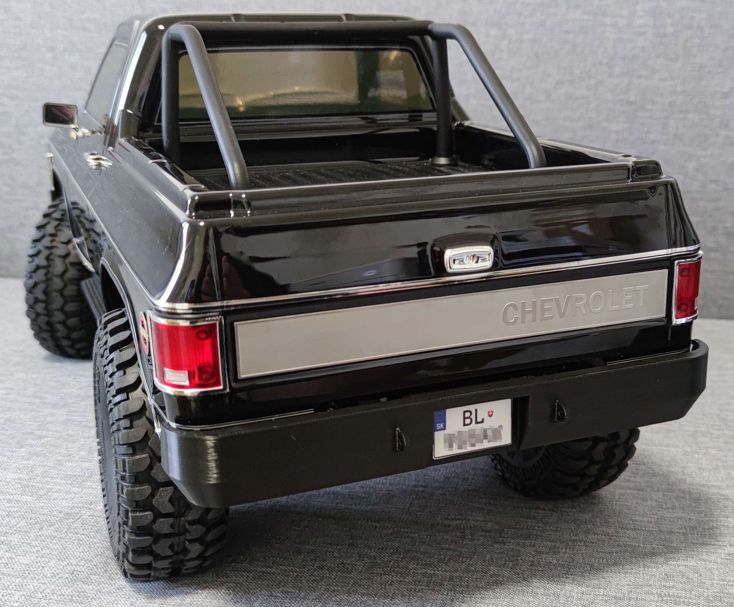 FMS FCX10 bumpers with integrated mount by jt001sk | Download free STL ...