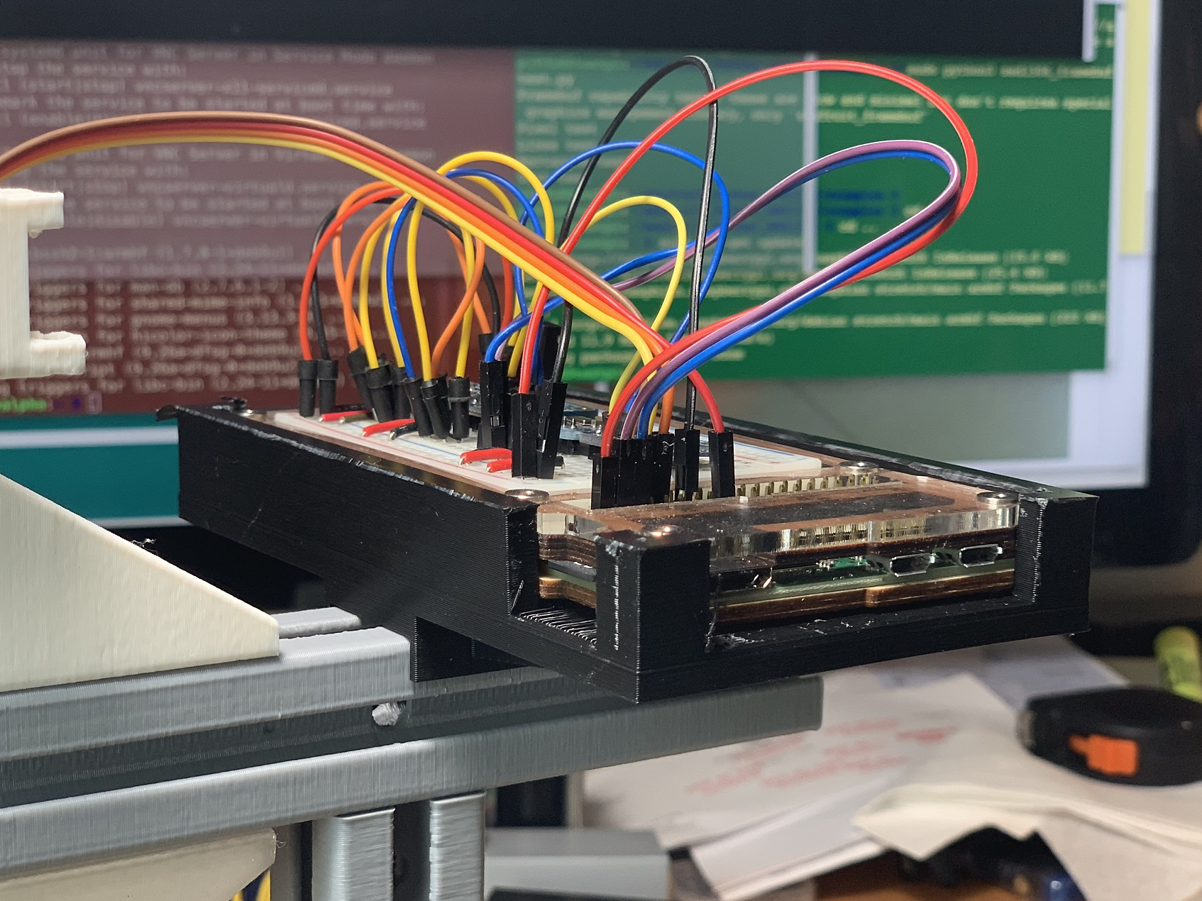 8020 Series 10 mount for C4Labs Zebra Zero Plus Breadboard Case by ...