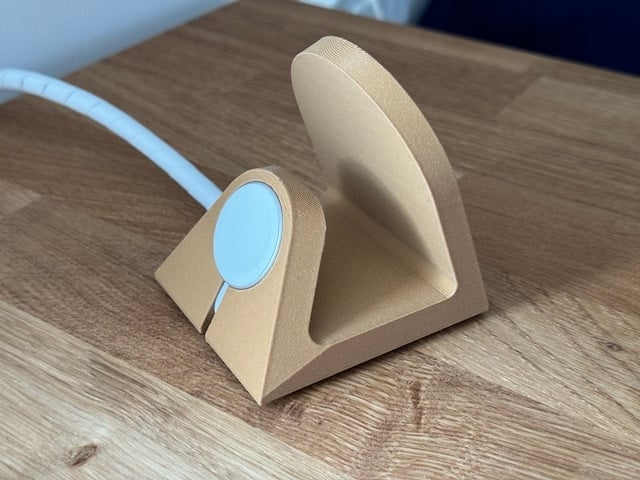 Apple alarm clock iPhone and watch charger by Adamow | Download free ...