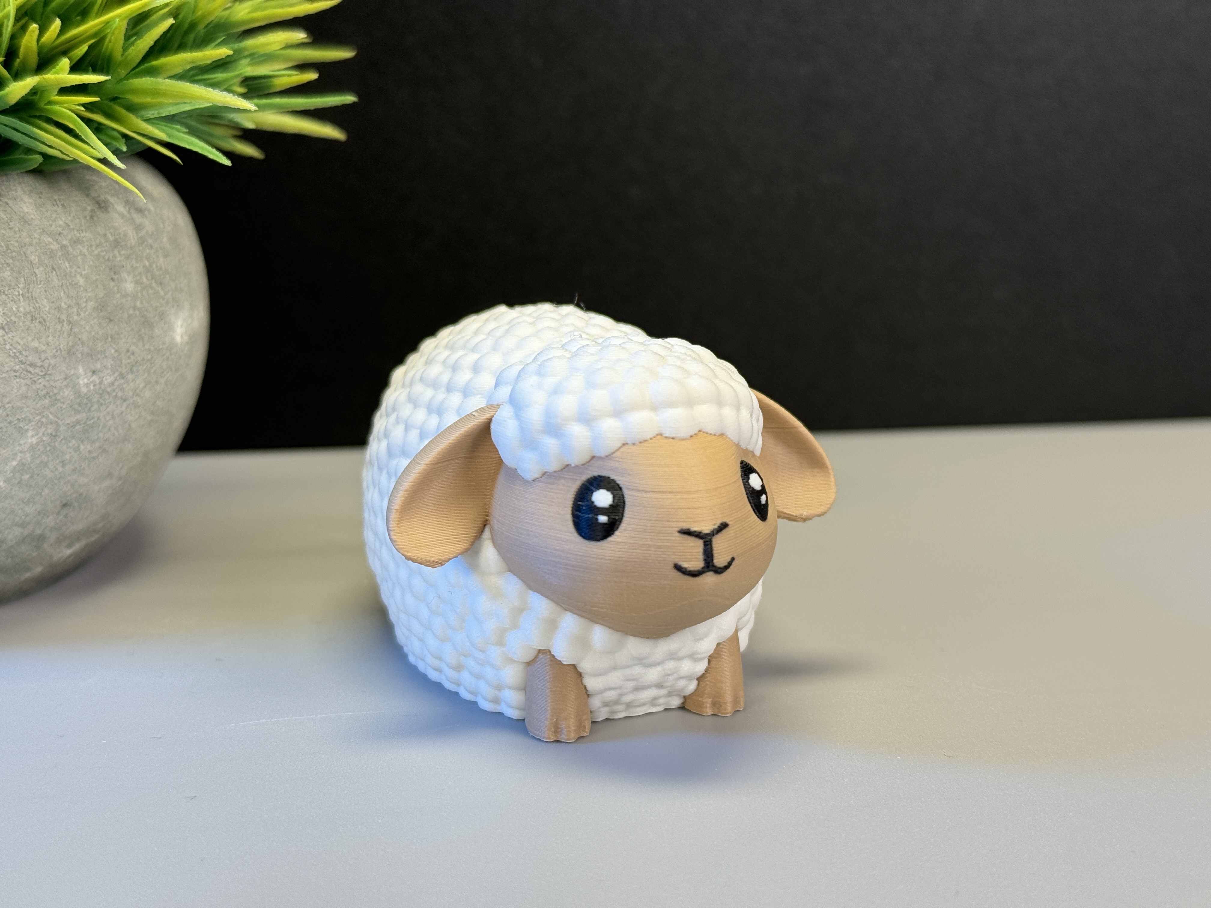 Cute Sheep By 3dprintyi Download Free Stl Model