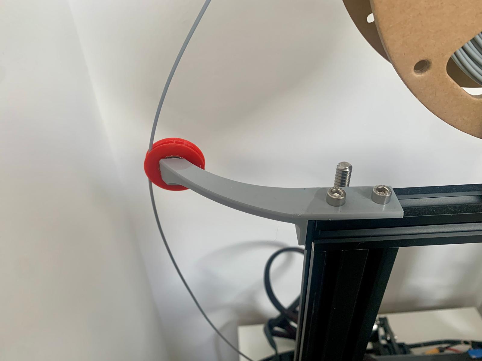 Ender 3 filament guide using 6x17x6mm bearings. by Ben_Th | Download ...