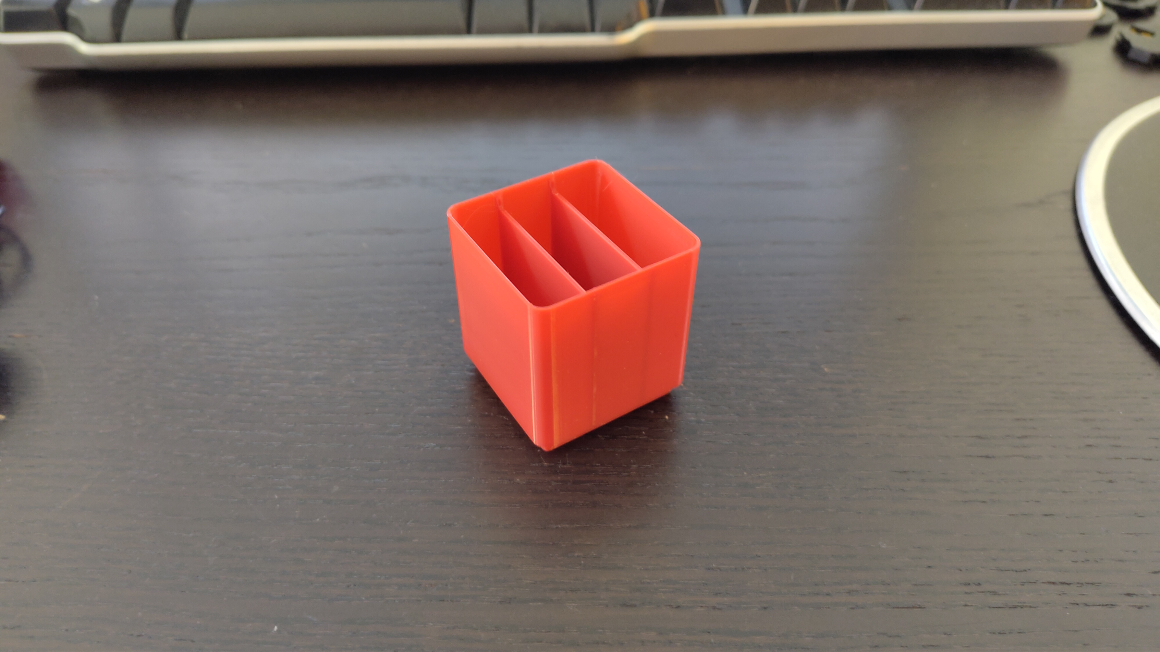 Gridfinity 1x1 USB Cable Bin with 3 Compartments for small cables by ...