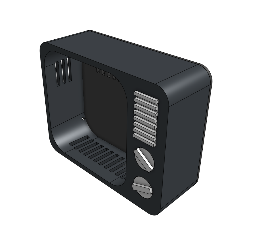 ZTH05 Retro TV case by PrintIn3D | Download free STL model | Printables.com