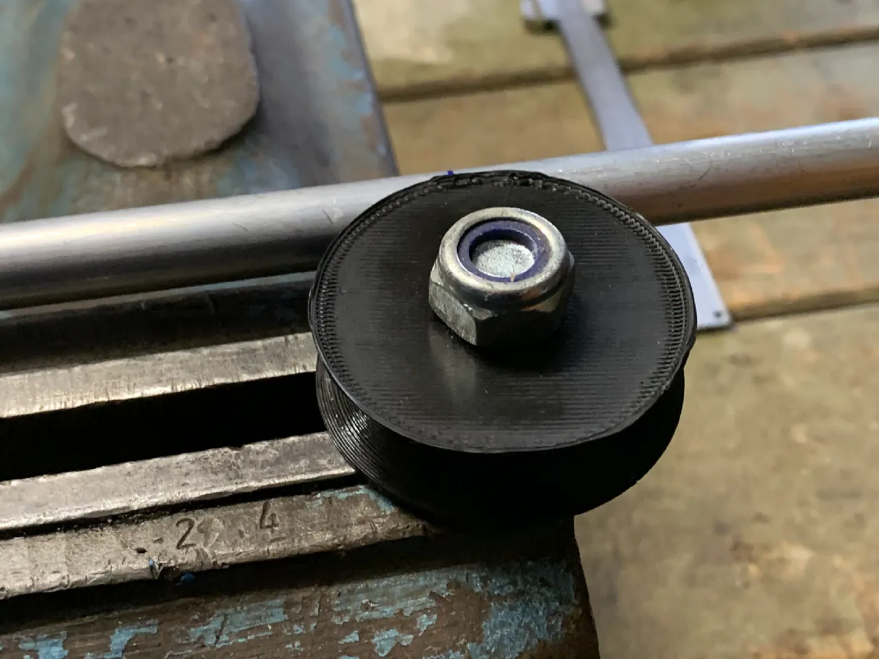 Tube bending wheel/pulley 12mm by ThomasZecher | Download free STL ...