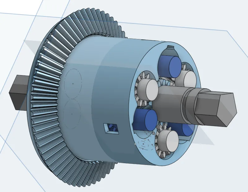 "Limited Slip" Torsen differential Type 2 by Chris K. | Download free ...