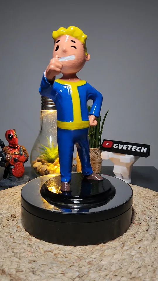 Vault Boy from Fallout by Vader | Download free STL model | Printables.com