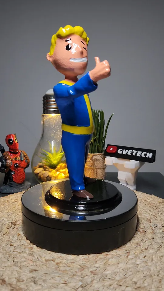 Vault Boy from Fallout by Vader | Download free STL model | Printables.com