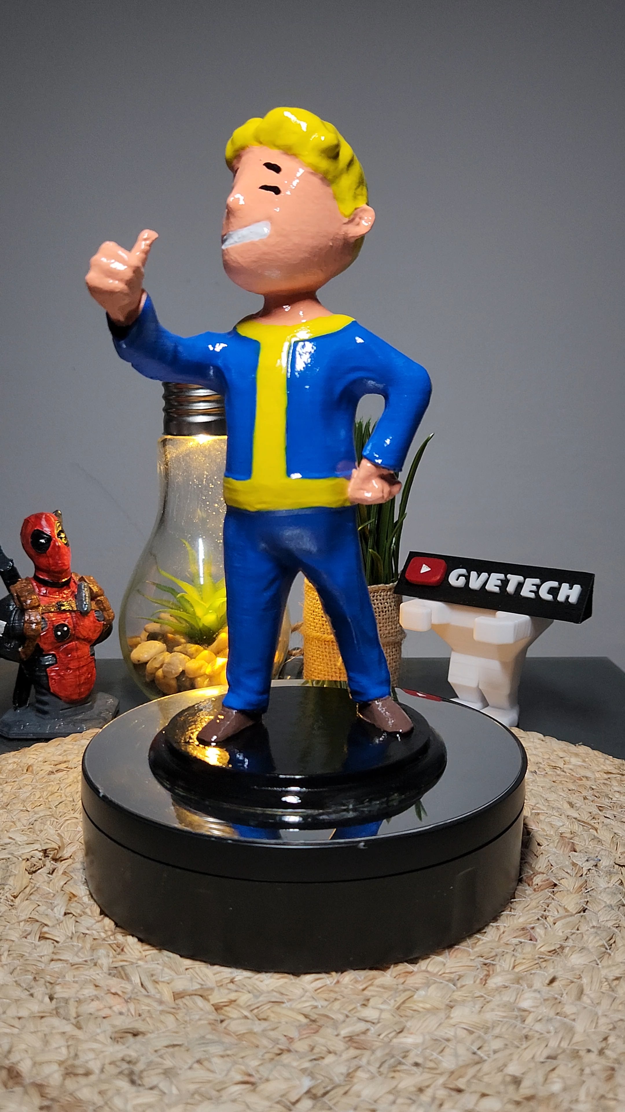 Vault Boy from Fallout by Vader | Download free STL model | Printables.com