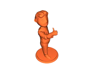 Vault Boy from Fallout by Vader | Download free STL model | Printables.com