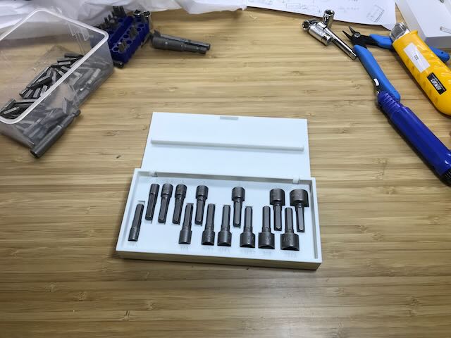 Nut driver bit case print-in-place by jaeseopark | Download free STL ...