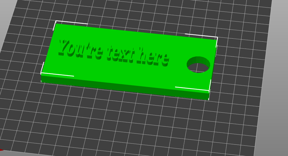 Keychain base by austin simon | Download free STL model | Printables.com