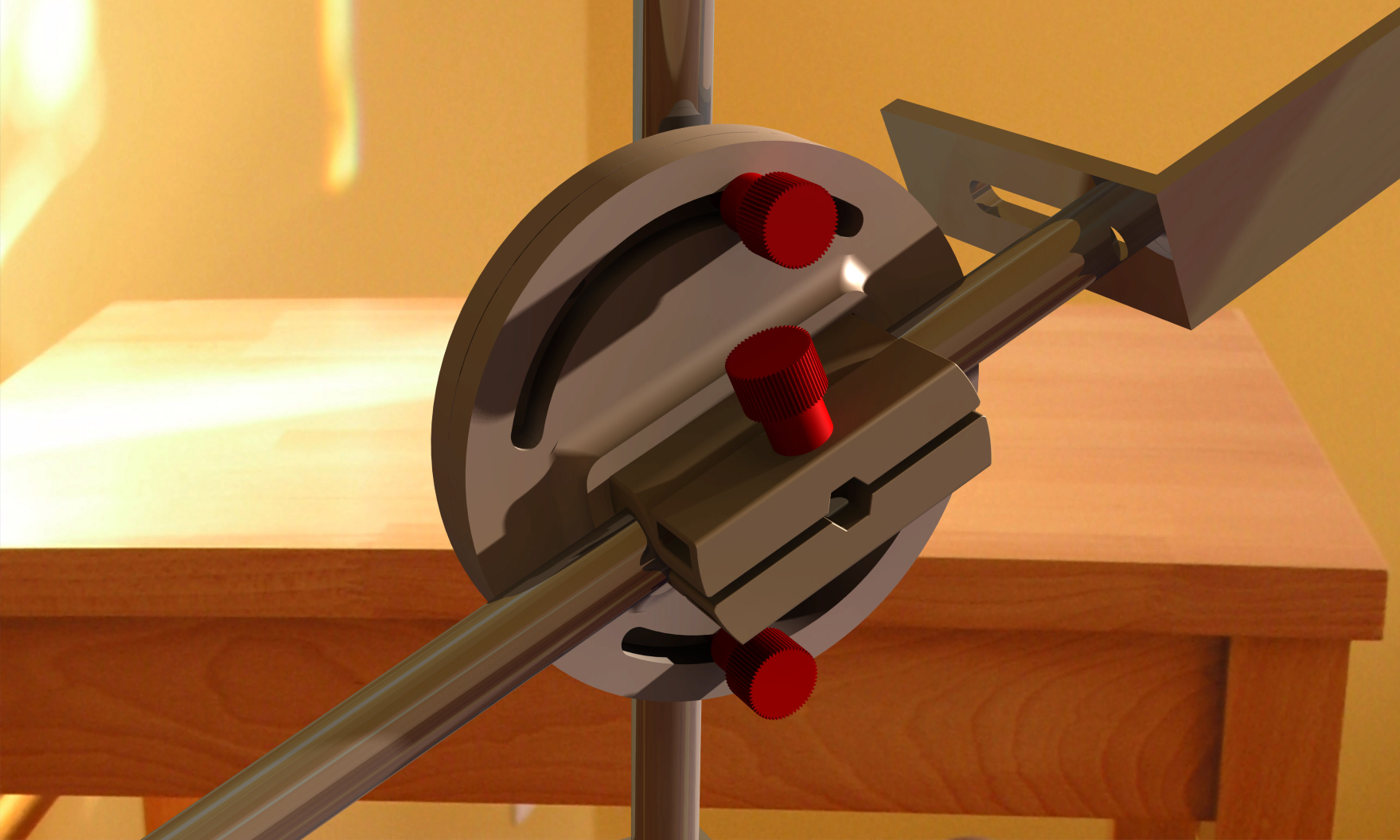 Heavy Duty 3x360Deg Swivel Rod (Pipe) Clamp por MartinV | Descargar ...