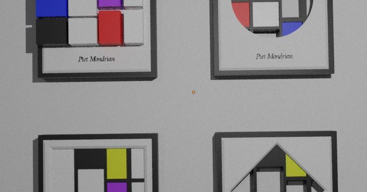 Create your own Piet Mondrian by G.R.Gradwohl | Download free STL model ...