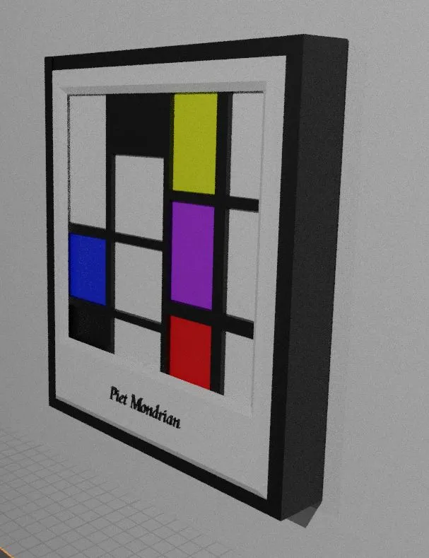 Create your own Piet Mondrian by G.R.Gradwohl | Download free STL model ...