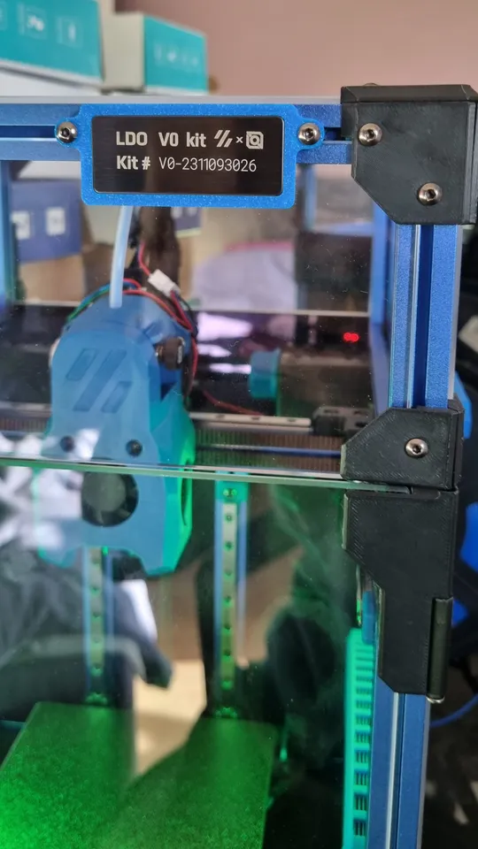 Voron V0.2 LDO Kit Reference Plate Holder by Roue13 | Download free STL ...