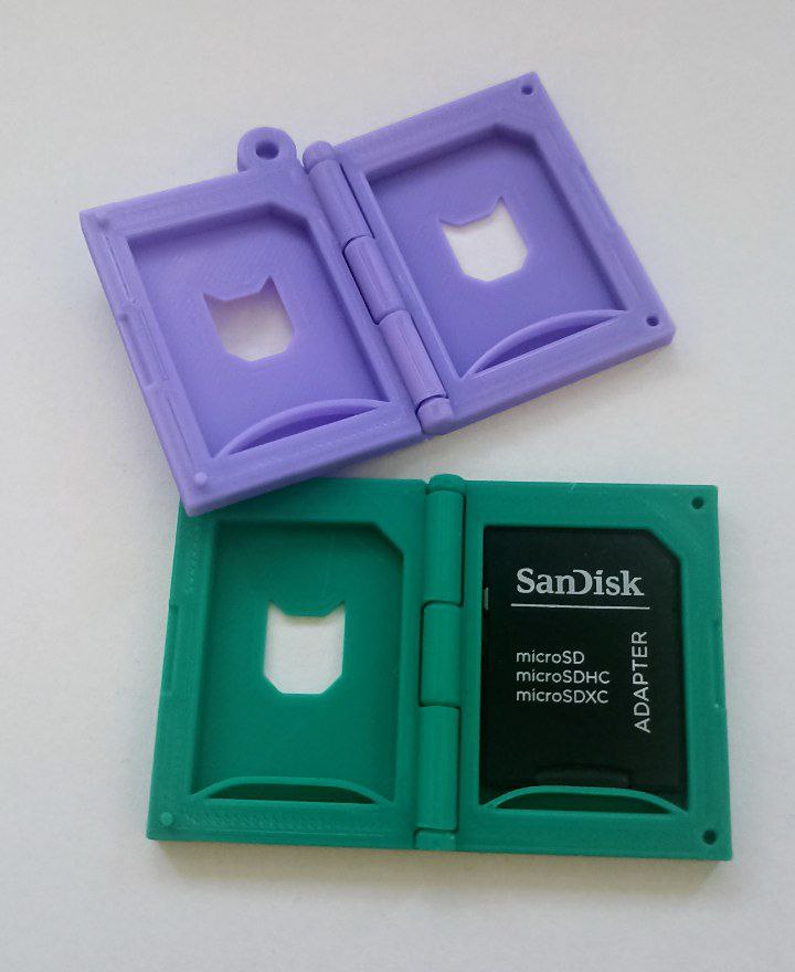 Little SD Card Wallet by belittlemaker | Download free STL model ...