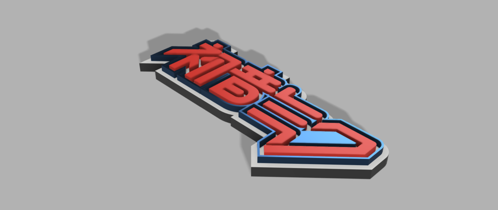 Hatsune Miku logo keychain by SaxLert | Download free STL model ...