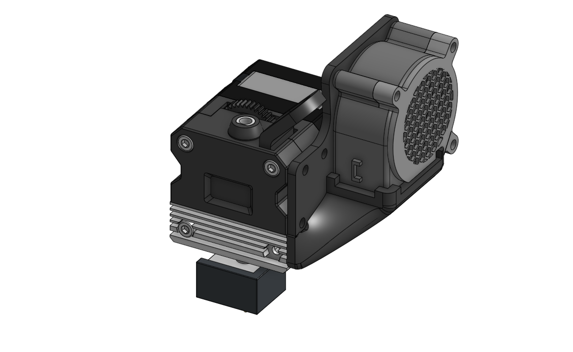Ender 3 S1 4020 hotend fan duct by 3DPrintingEnjoyer | Download free ...