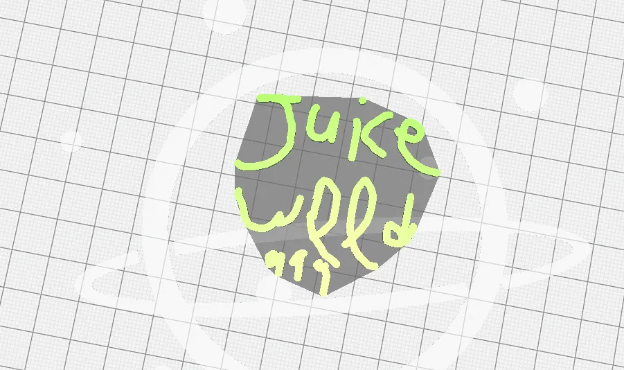 Juice wrld signiture by austin simon | Download free STL model ...