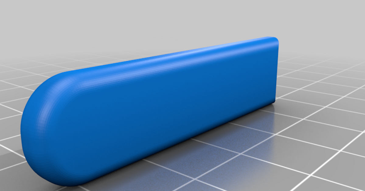 Nail File Handle by Iguanaman | Download free STL model | Printables.com