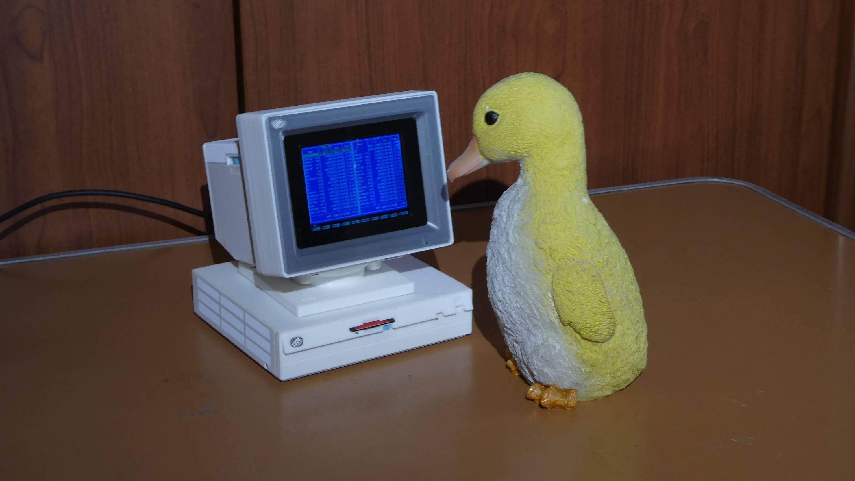 IBM PS/2 Color Display 8512 - TFT 2.4 inch mod (NO SOLDERING!) by Tol ...