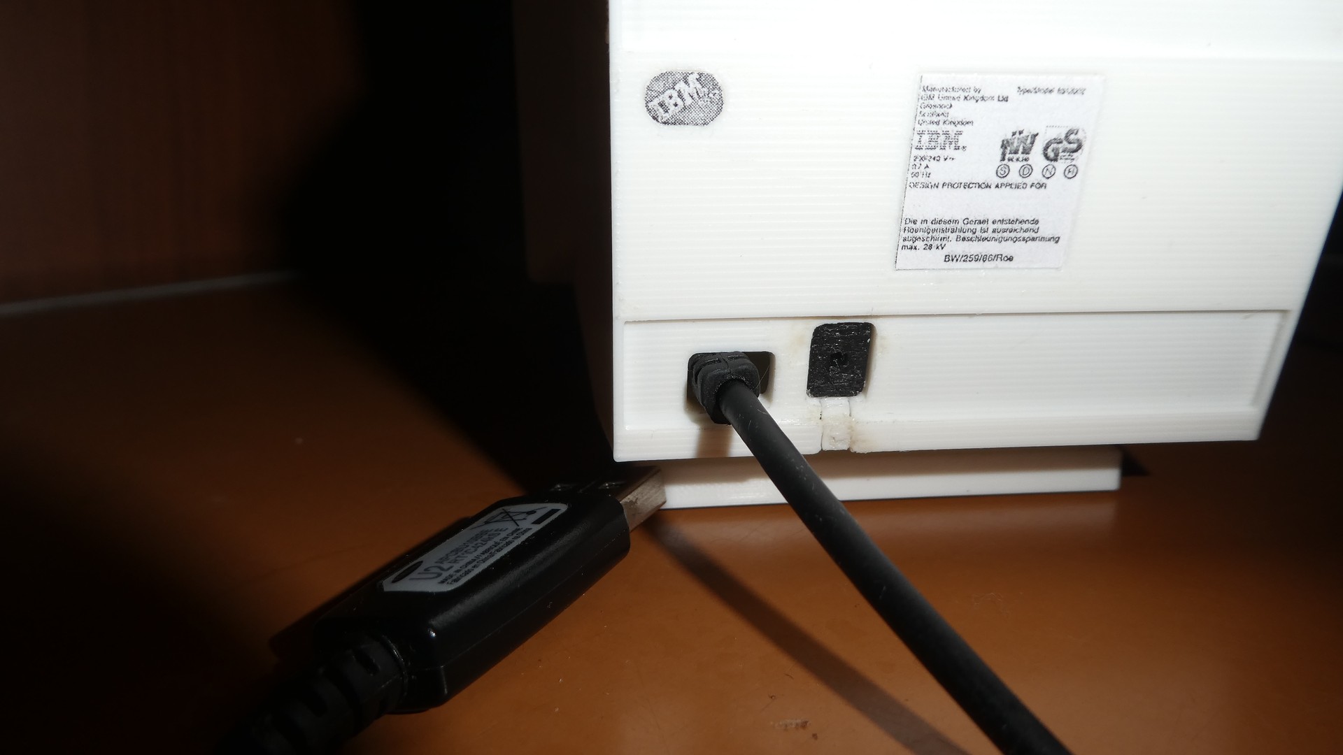 IBM PS/2 Color Display 8512 - TFT 2.4 inch mod (NO SOLDERING!) by Tol ...