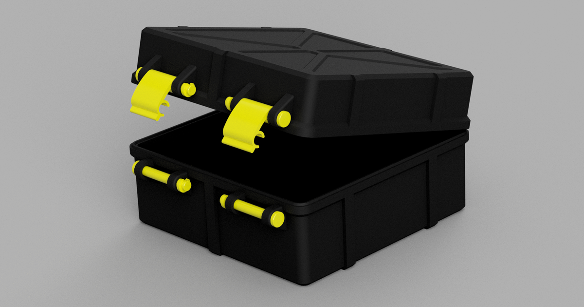 Rugged Box 120x120x70 by 3D Maker Garage | Download free STL model ...