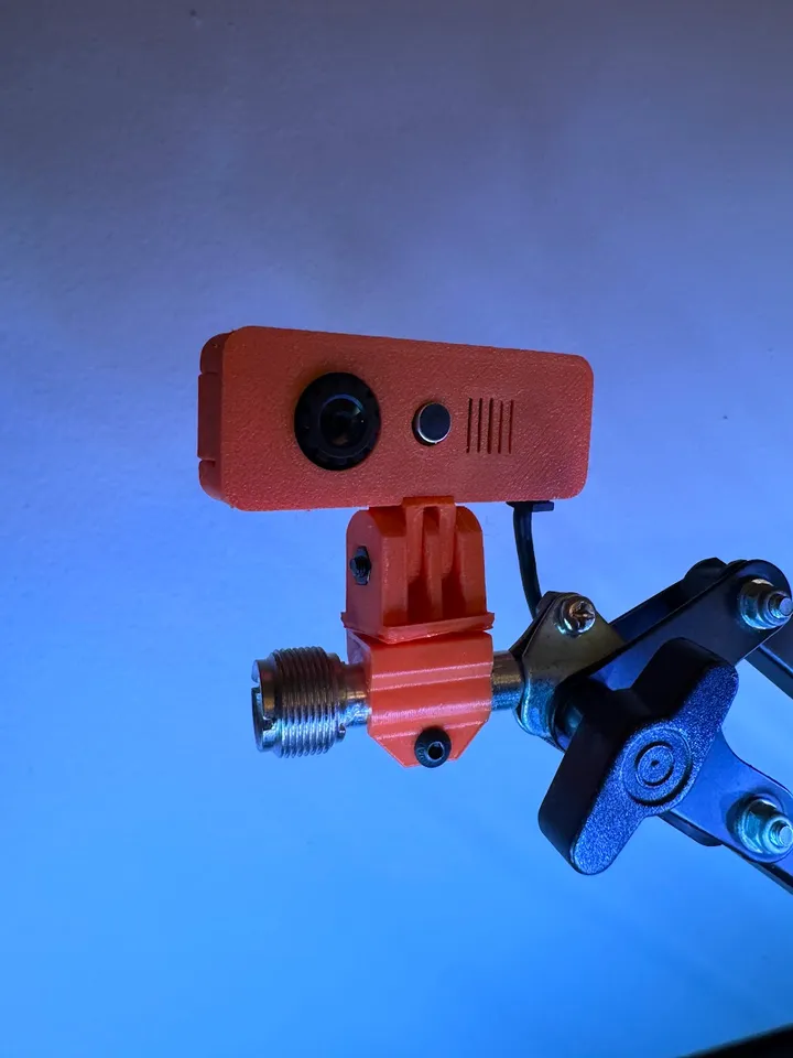 C270 Mic Arm Mount by IsleTech | Download free STL model | Printables.com