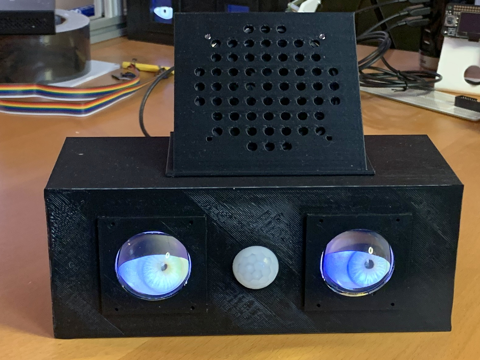 Case for Adafruit Animated Eyes Bonnet for Raspberry Pi W/ PIR by ...