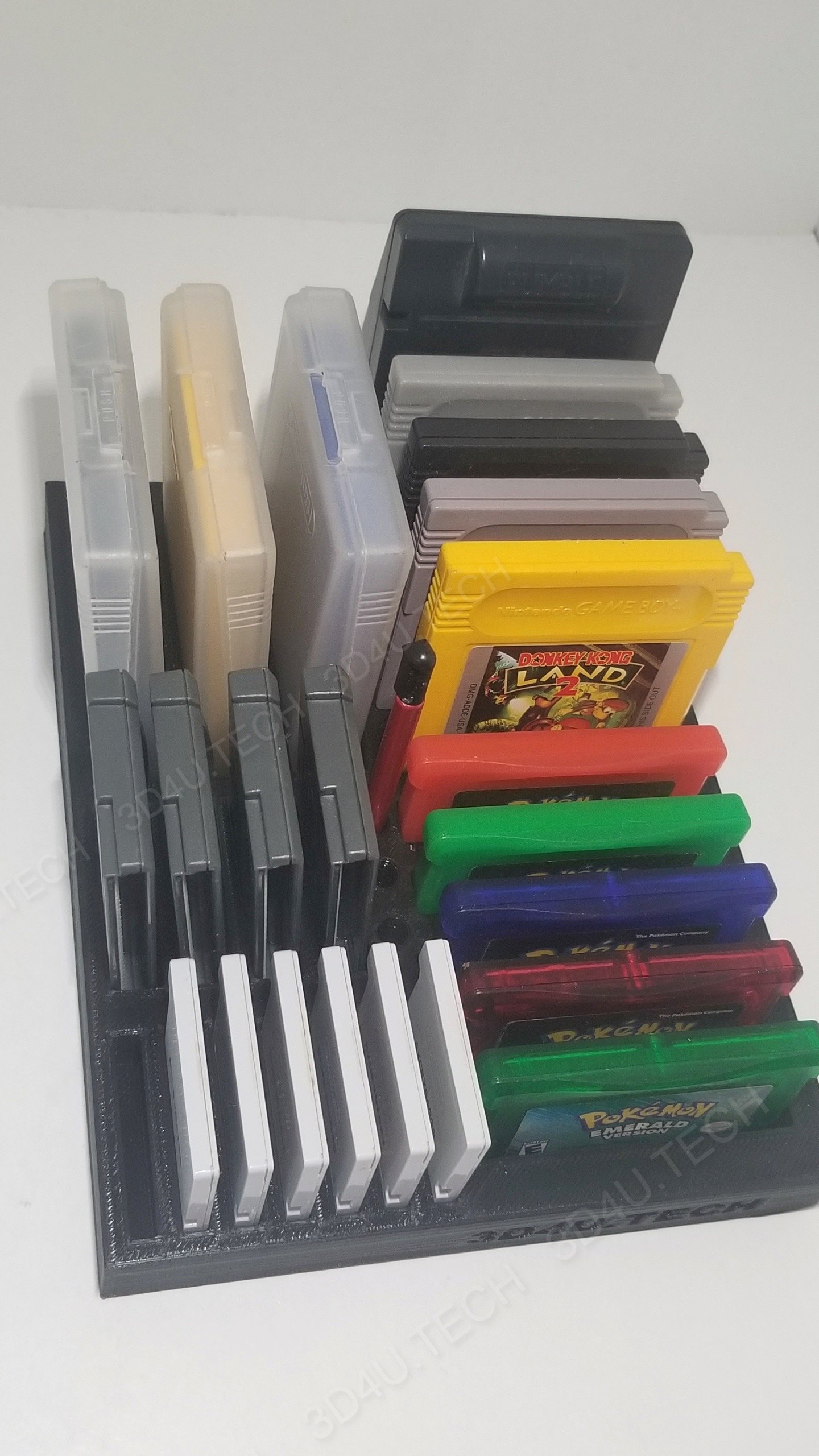 Gameboy Game Holder & Storage (Includes GB/GBA/3DS) by 3dcdesign ...