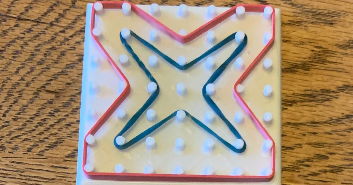 Geometry board by Sdewe | Download free STL model | Printables.com