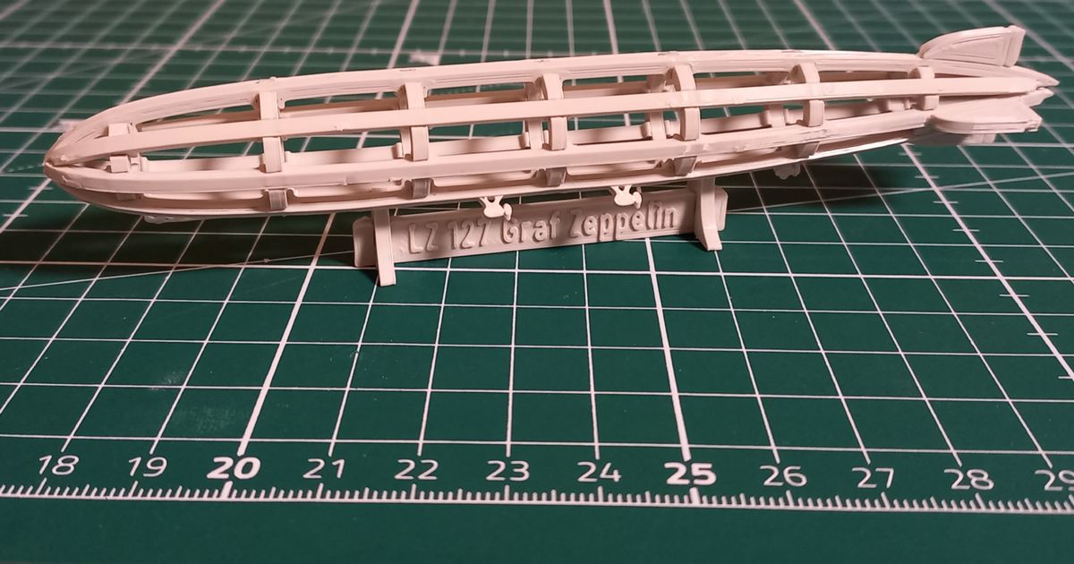 LZ 127 Graf Zeppelin Kit Card by BowdenBuilder | Download free STL ...