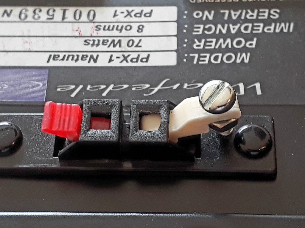 Speaker spring clip by robwhi | Download free STL model | Printables.com