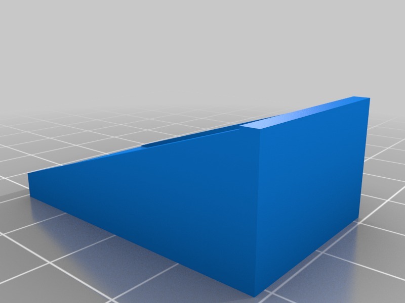 Wedge for shelf by robwhi | Download free STL model | Printables.com