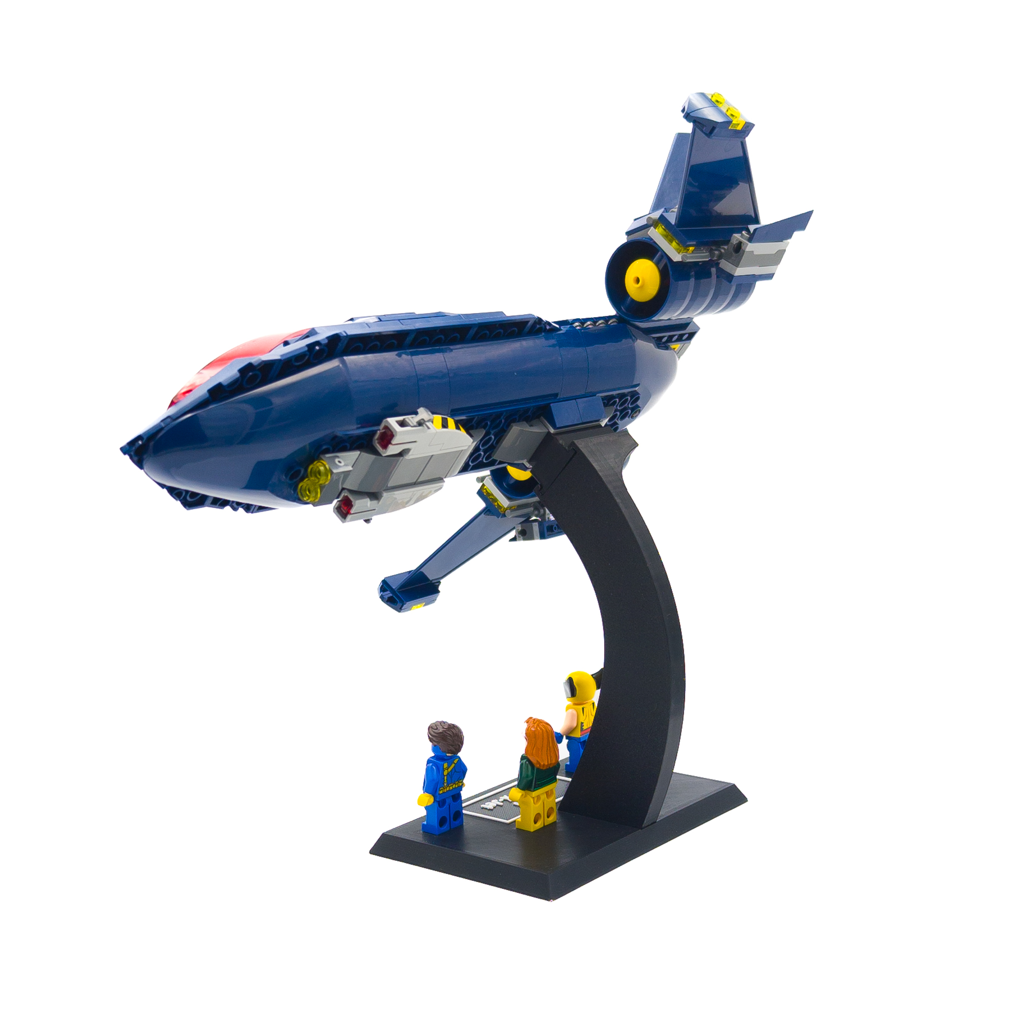 Display Stand for LEGO 76281 X-Men X-Jet [last update 21.04.2024] by ...