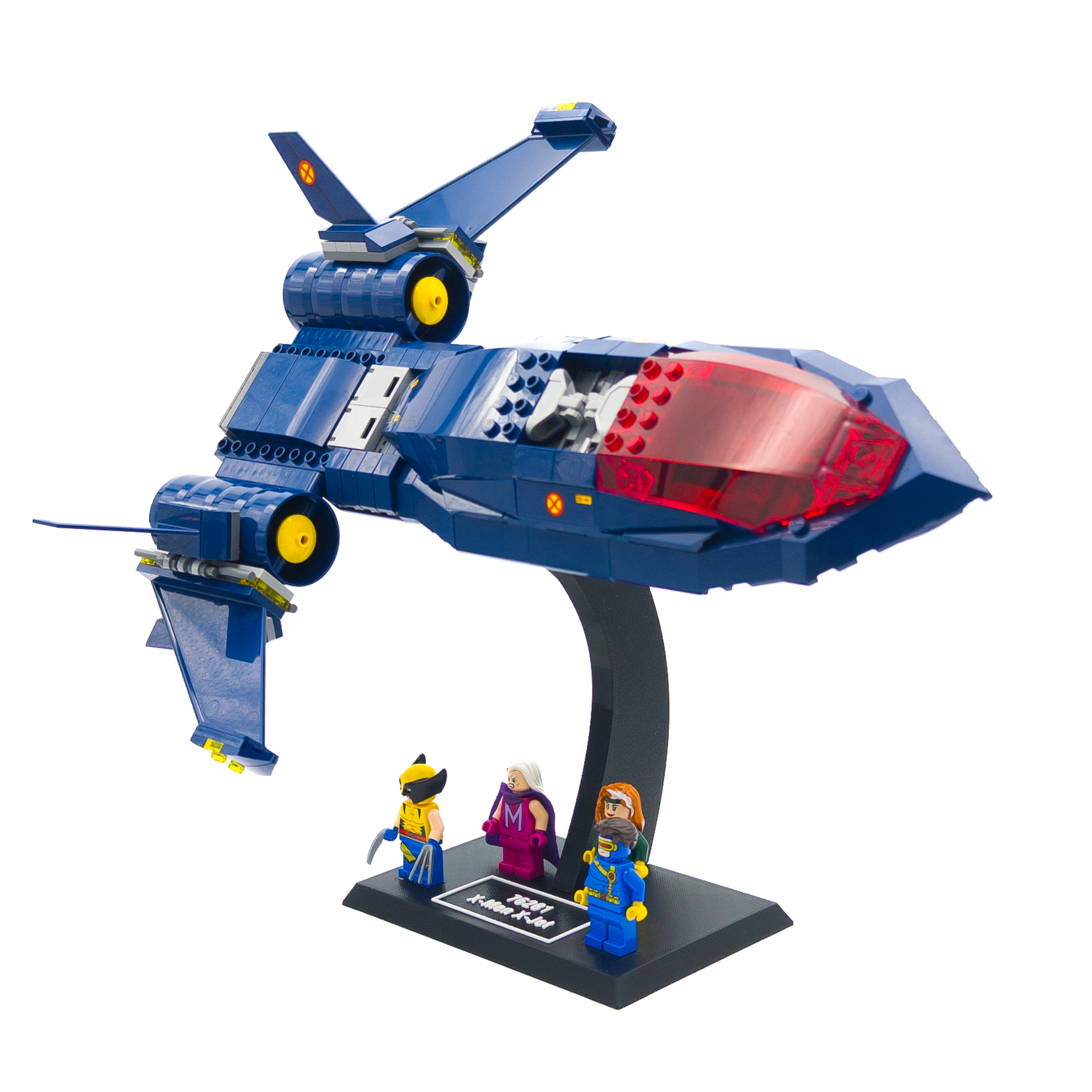 Display Stand for LEGO 76281 X-Men X-Jet [last update 21.04.2024] by ...