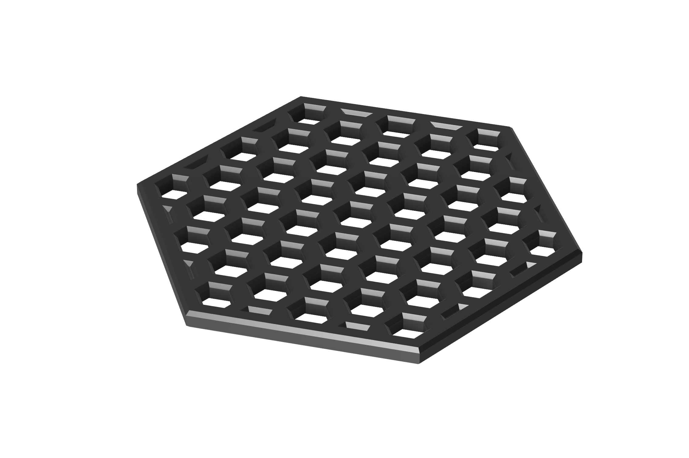 Hexagon Coaster by Devise3D | Printables Store