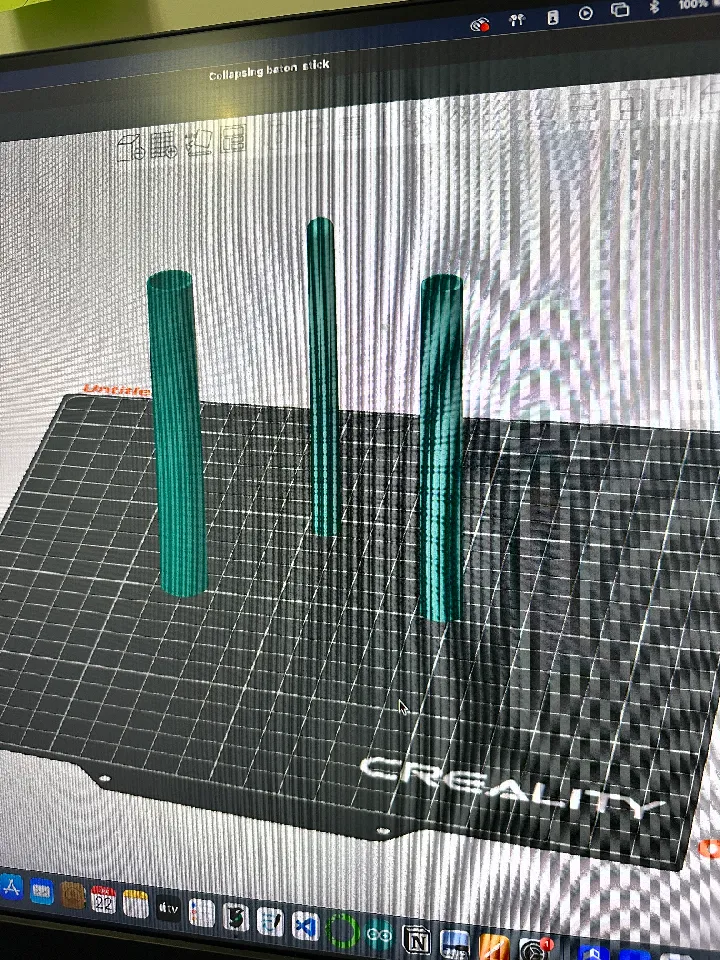 Collapsing baton / stick by Ahmed Alzhrani | Download free STL model ...