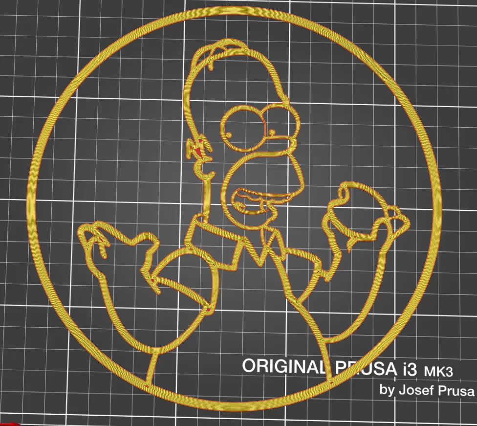 Homer Simpson by Marvin | Download free STL model | Printables.com