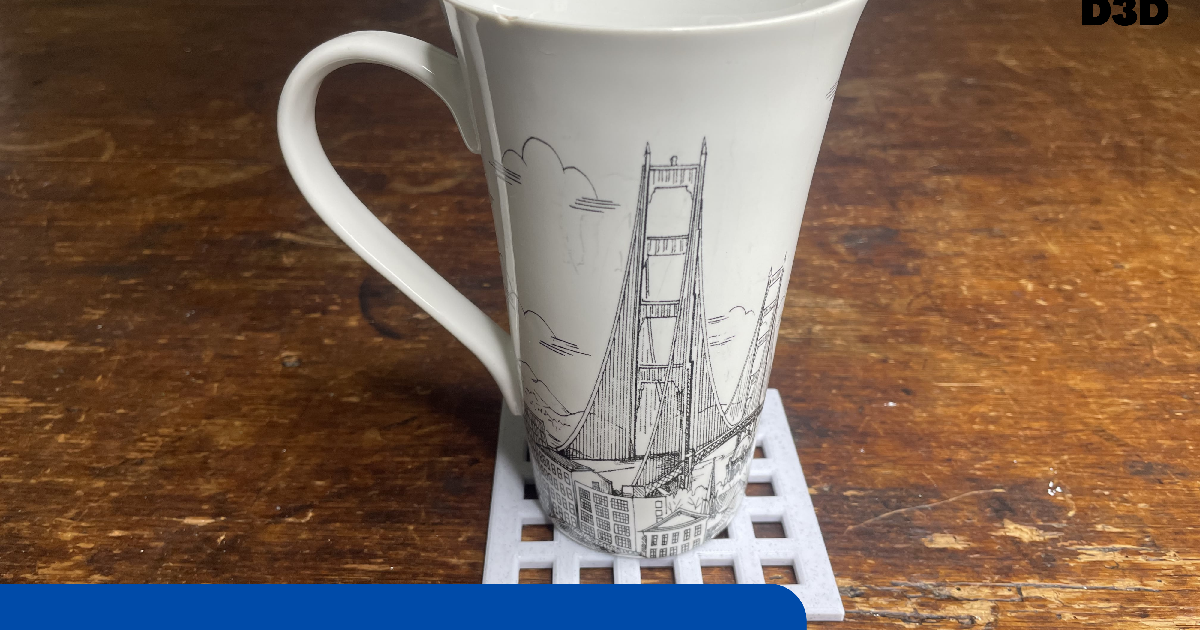 Square Coaster by Devise3D | Printables Store