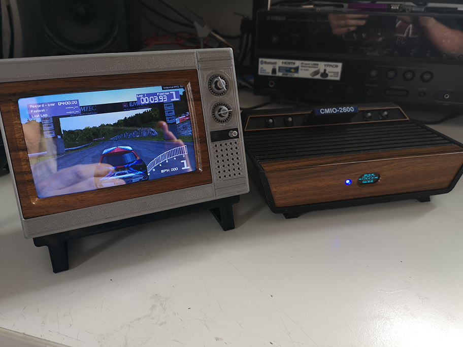 Retro console case combo for Raspberry Pi 4/CM4 by Mark_McQ ...