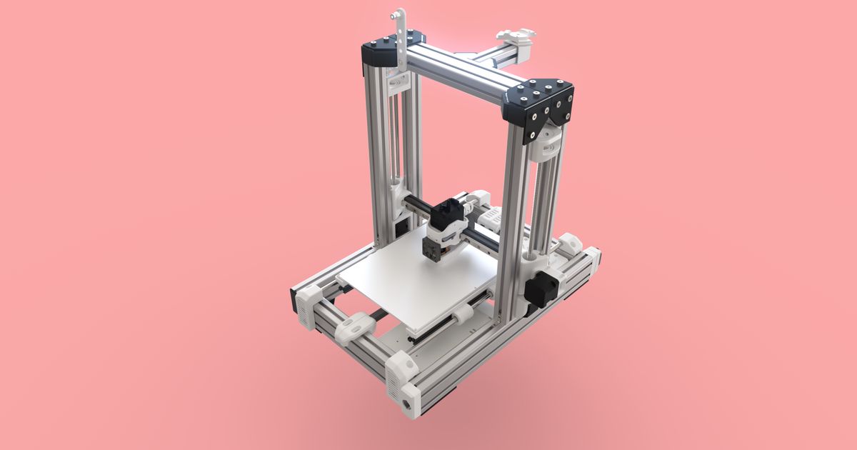 "I-3030 V4.5" - Smart FDM 3D Printer by SusManufactory | Download free ...