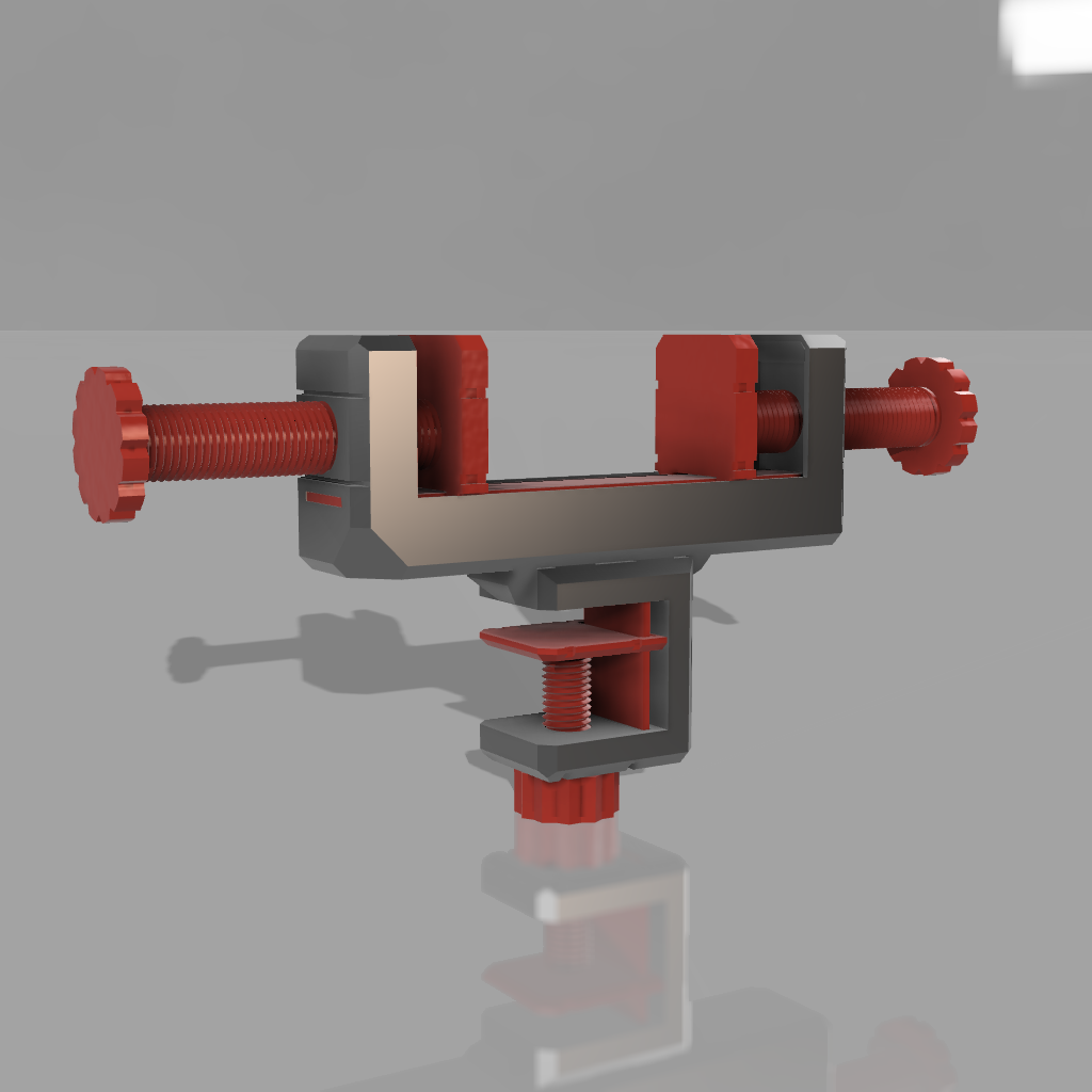 Desk Vice & C-Clamp (Support/Hardware Free) by jSamz12 | Download free ...