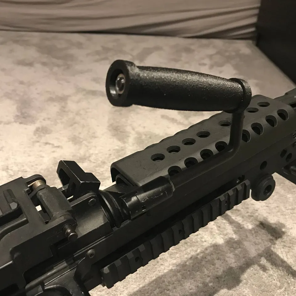 M249 Handle by Safa Sekaninová | Download free STL model | Printables.com