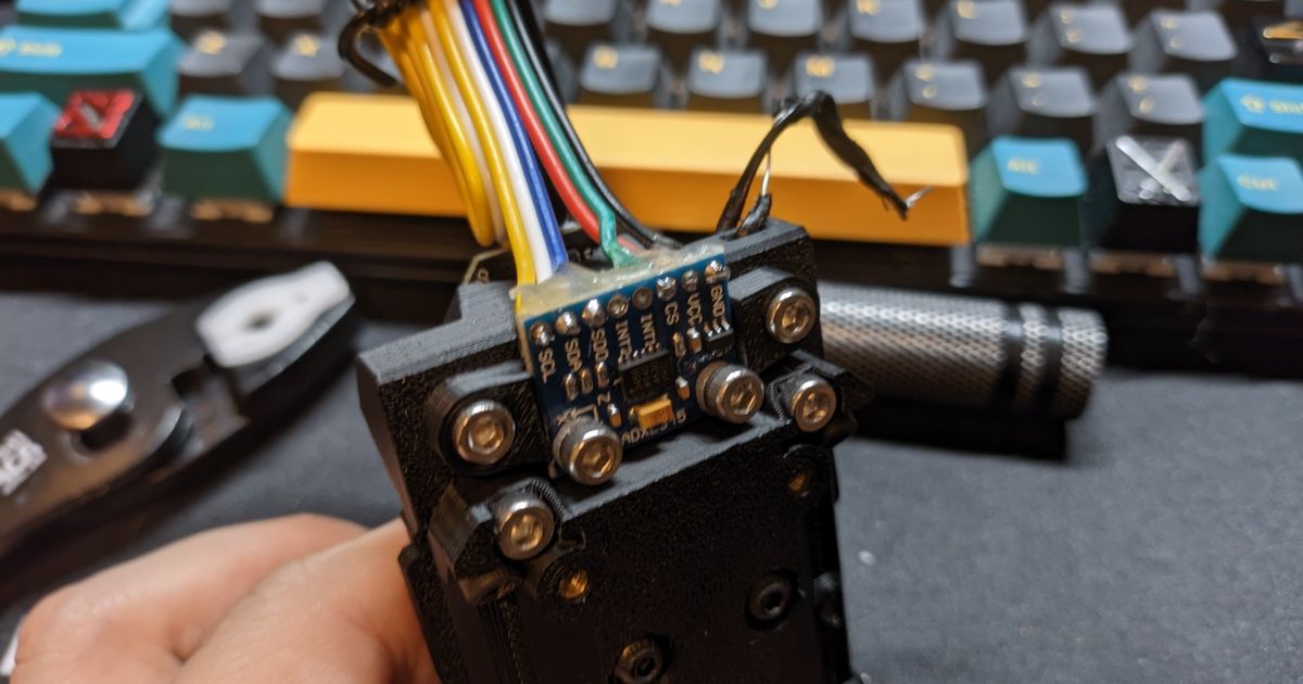 Dragon burner voron tap Adxl345 mount by feletoch | Download free STL ...