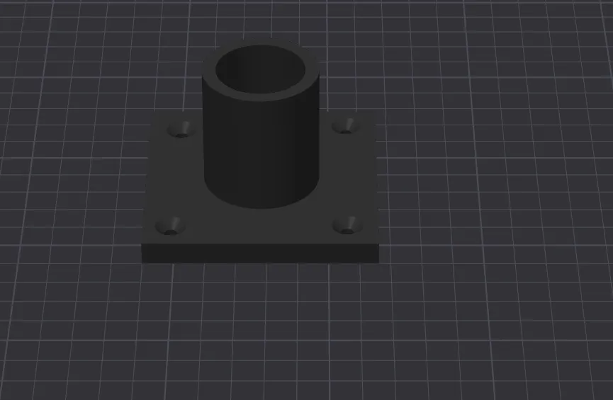 1 1/8 Inch Dowel Mounting Bracket by Yoinkus | Download free STL model ...